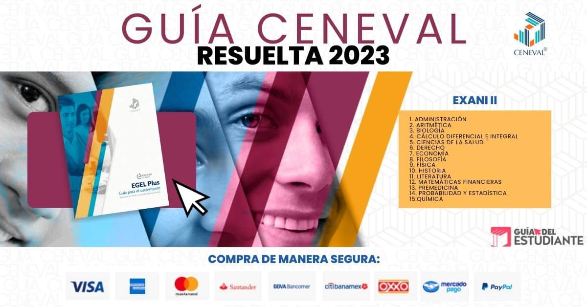 Guía CENEVAL EXANI 2023 - SIMULADOR + EXTRAS